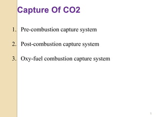 carbon capture and storage | PPTX