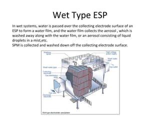 Electrostatic Smoke Precipitator (ESP) | PPTX