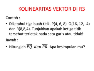 vektor di r3 | PPTX