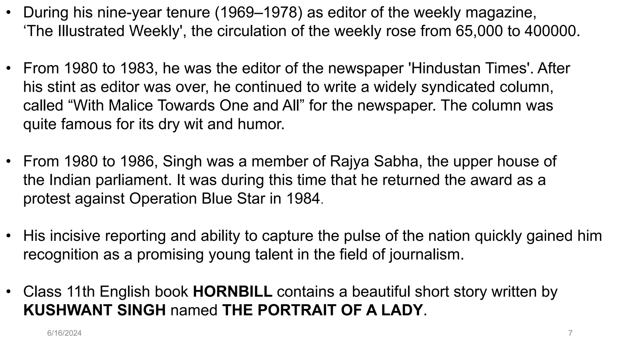 KHUSWANT SINGH.pptx ALL YOU NEED TO KNOW ABOUT KHUSHWANT SINGH | PPTX