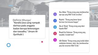 Bagaimana agar khusyuk dalam sholat.pptx