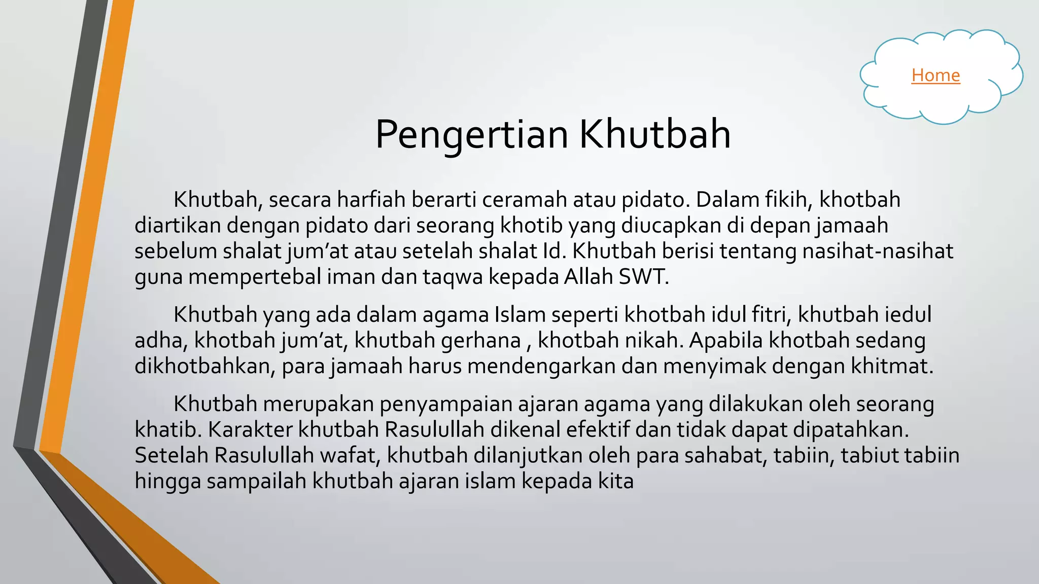 Khutbah | PPTX