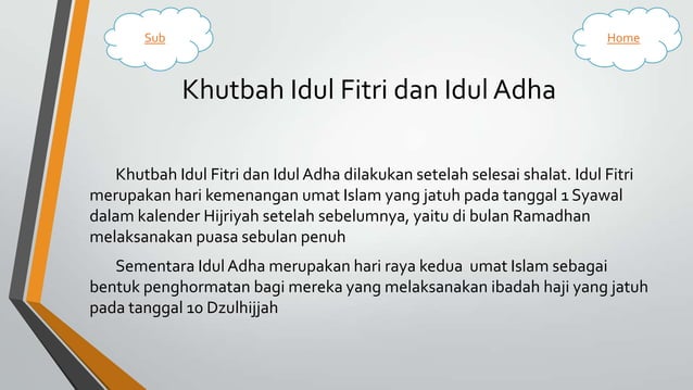 Khutbah | PPTX