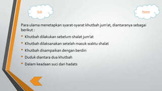 Khutbah | PPTX