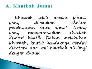 Khutbah Jumat dan Ceramah | PPTX