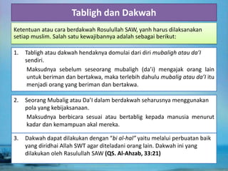Khutbah tabligh dan_dakwah | PPTX