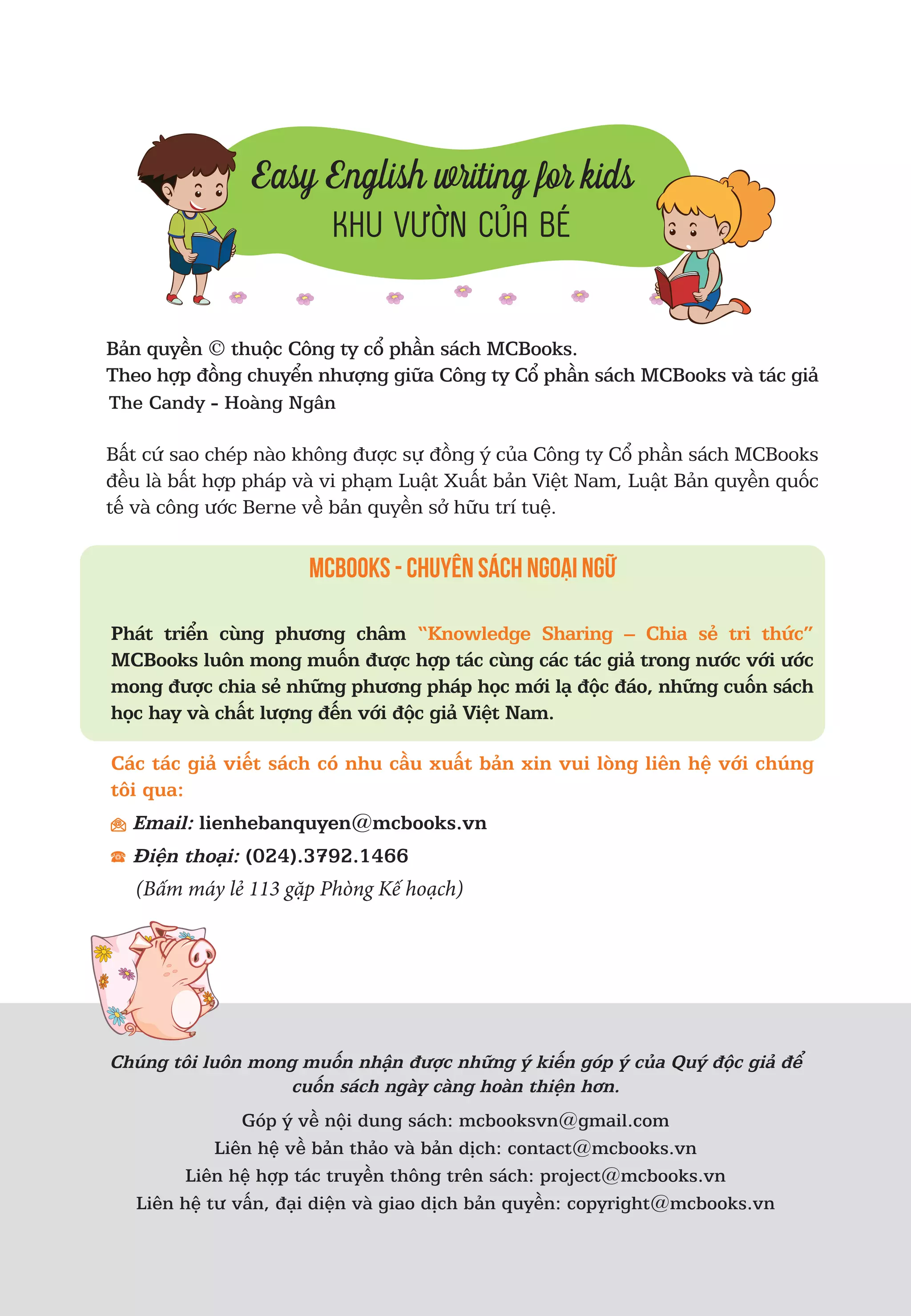 Easy English Writing for Kids – Khu vườn của bé | PDF