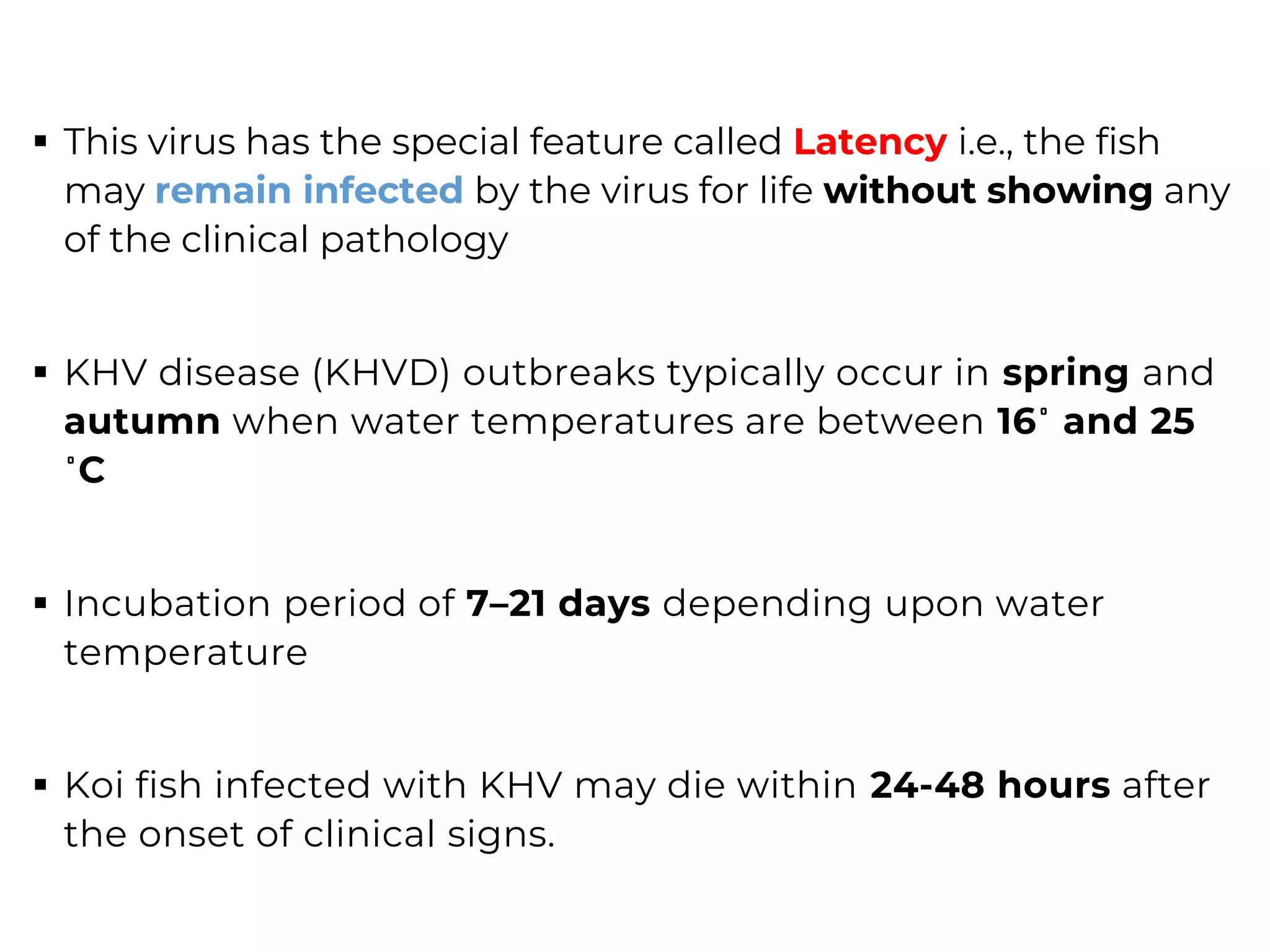 Koi Herpes Virus (KHV) | PDF