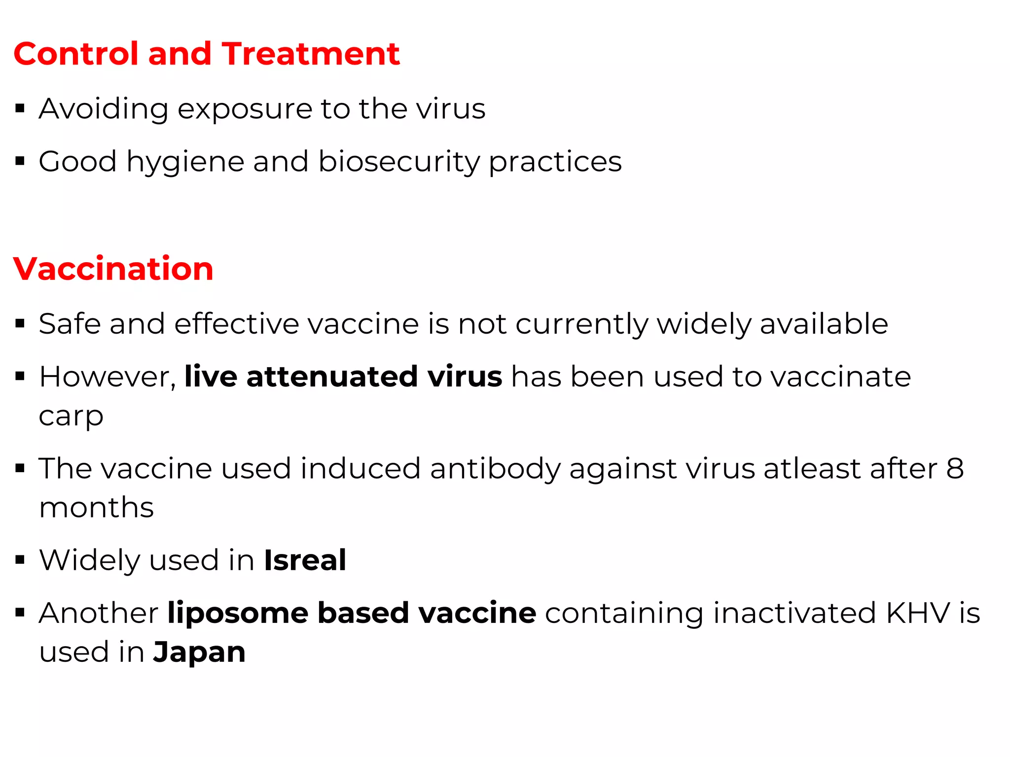 Koi Herpes Virus (KHV) | PDF