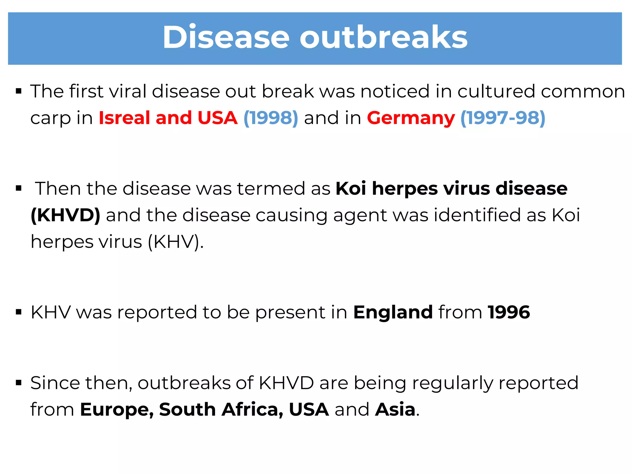 Koi Herpes Virus (KHV) | PDF