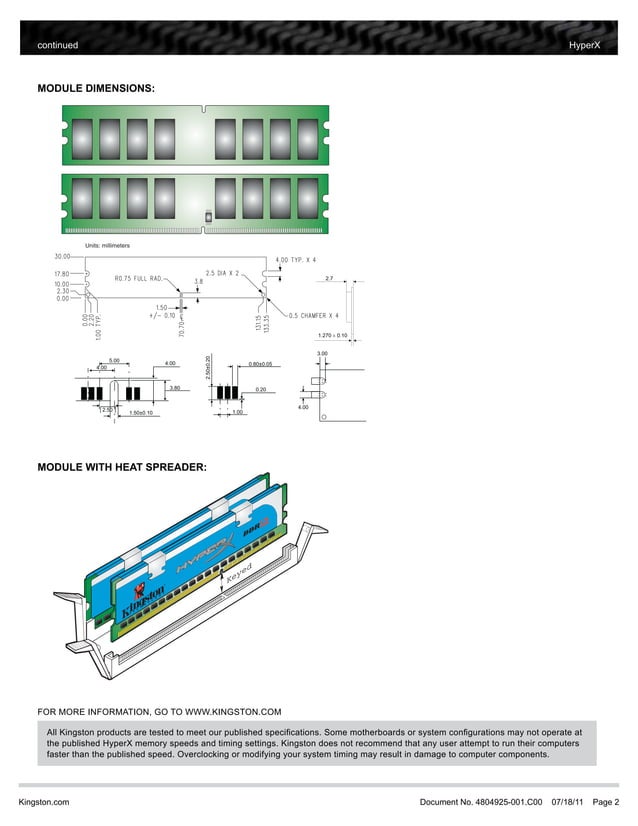 Khx8500 d2k2 4g | PDF