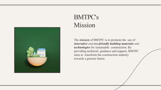 Building materials and technology promotion council | PPTX | Civil Engineering Industry | Industries
