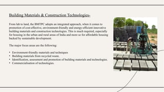 Building materials and technology promotion council | PPTX | Civil Engineering Industry | Industries