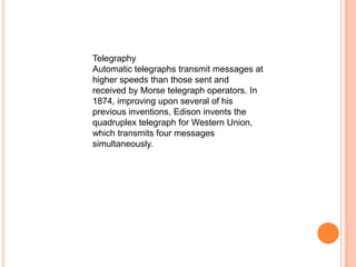 thomas elva edison | PPT