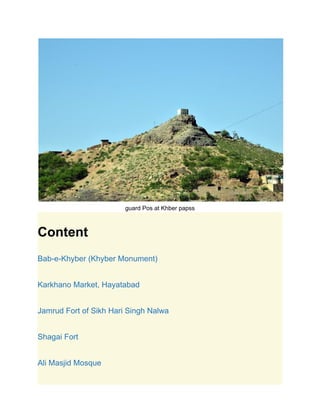 Khyber Pass Pakistan.pdf | Asia Travel | Travel Locations