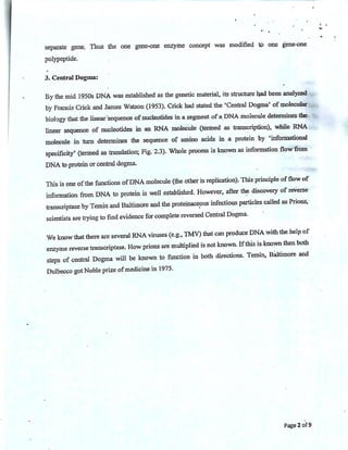 one gene one enzyme.pdf | Genetics | Science