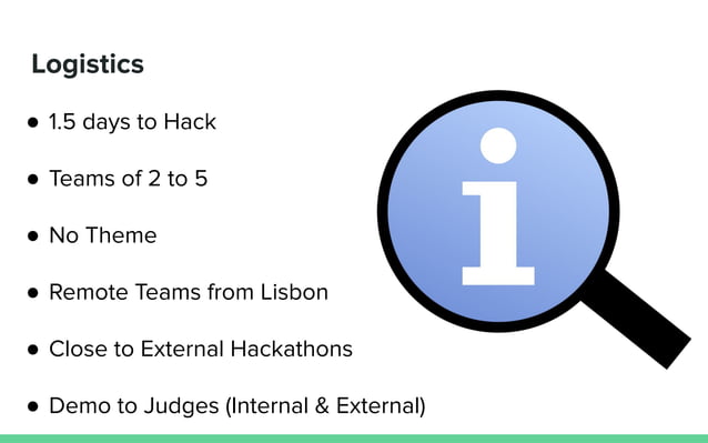 Learnings from Organizing an Internal Hackathon | PPT