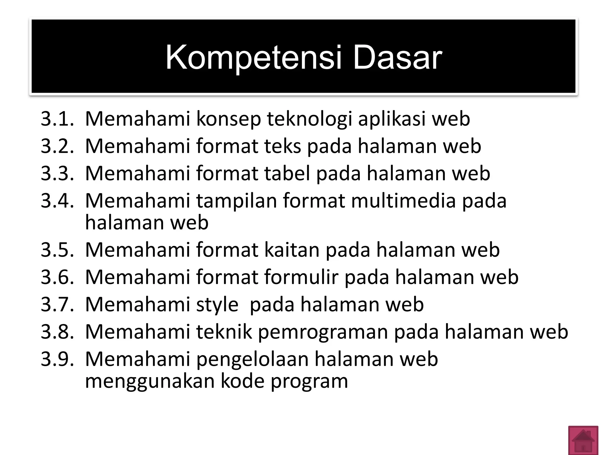 KI KD Pemrograman Web | PPSX
