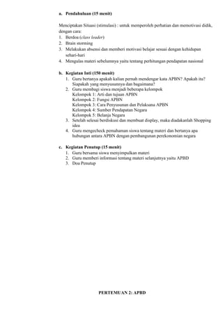 Ki 4 apbn dan apbd revisi smt 1 | DOCX