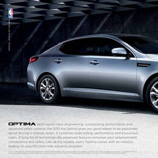 2013 Kia Optima Brochure - Jack Key Auto Group El Paso, Texas ...