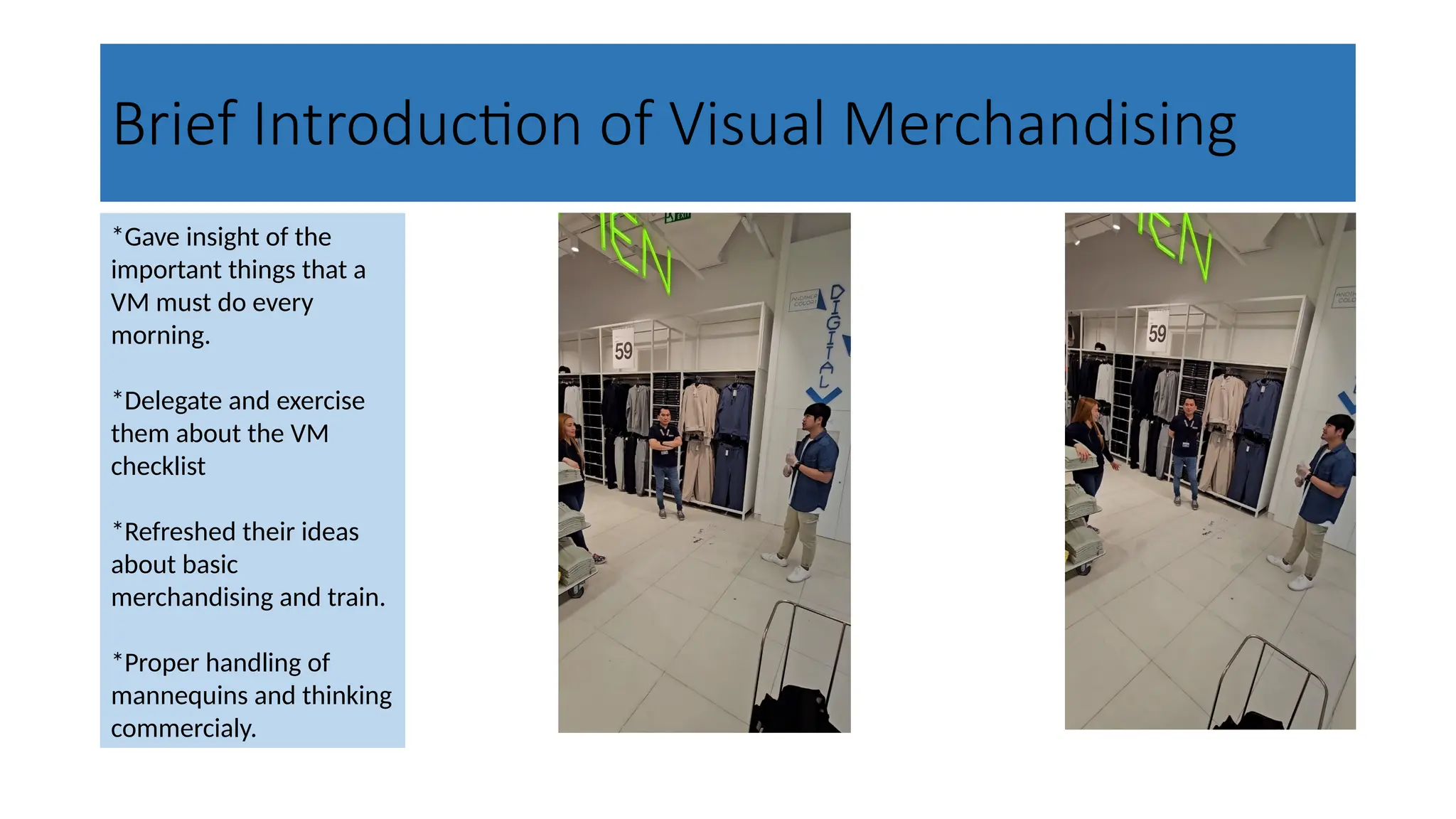 KIABI VM Training: How to properly handle mannequins | PPT