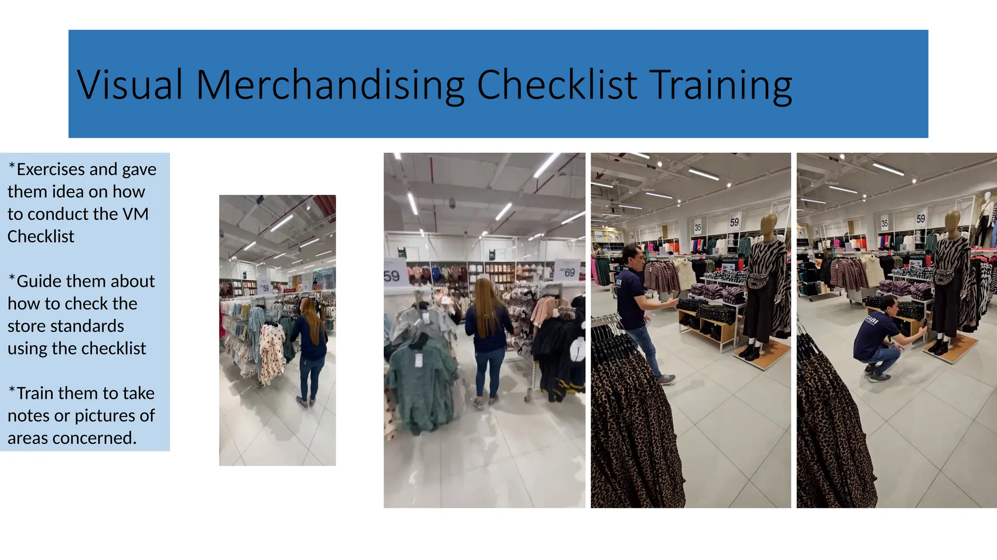 KIABI VM Training: How to properly handle mannequins | PPT