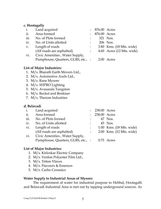Kiadb booklet 22 feb11-mysore dist. (1) | DOC