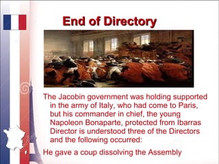 The French Revolution: The Directory by Kiara and Alexia | PPT