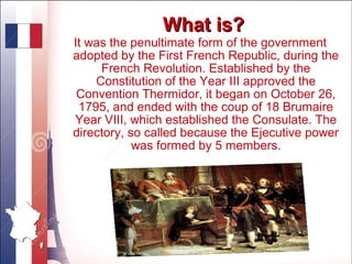 French Revolution Directory