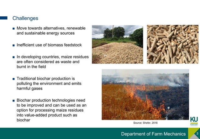 Corncob biochar production using Super Sun retort combined with Kon ...
