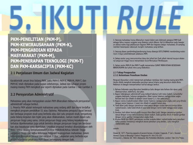 Kiat & strategi lolos pkm | PPTX