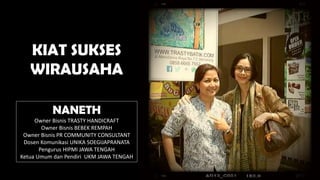 Kiat sukses wirausaha | PDF