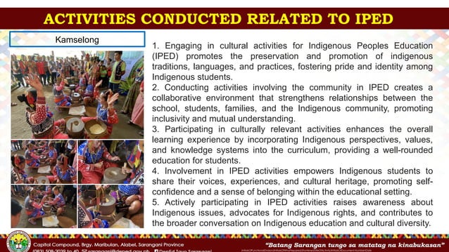 IPED IMPLEMENTATION.KiIBAC IS-IPEDFinaleReport-1.pptx