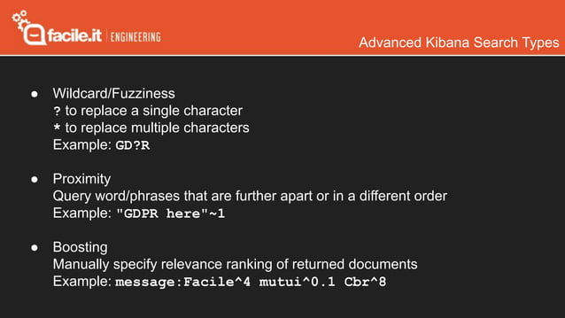 Kibana: Real-World Examples | PPT