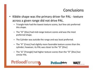 Kibble Shape And Its Effect On Palatability | PDF