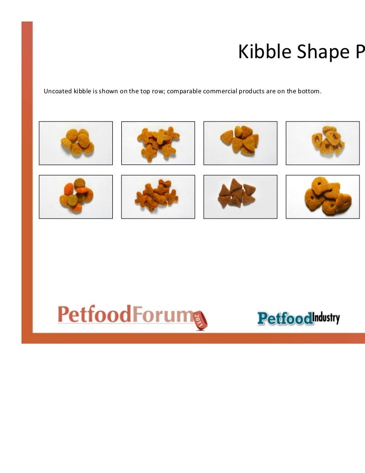 Kibble Shape And Its Effect On Palatability