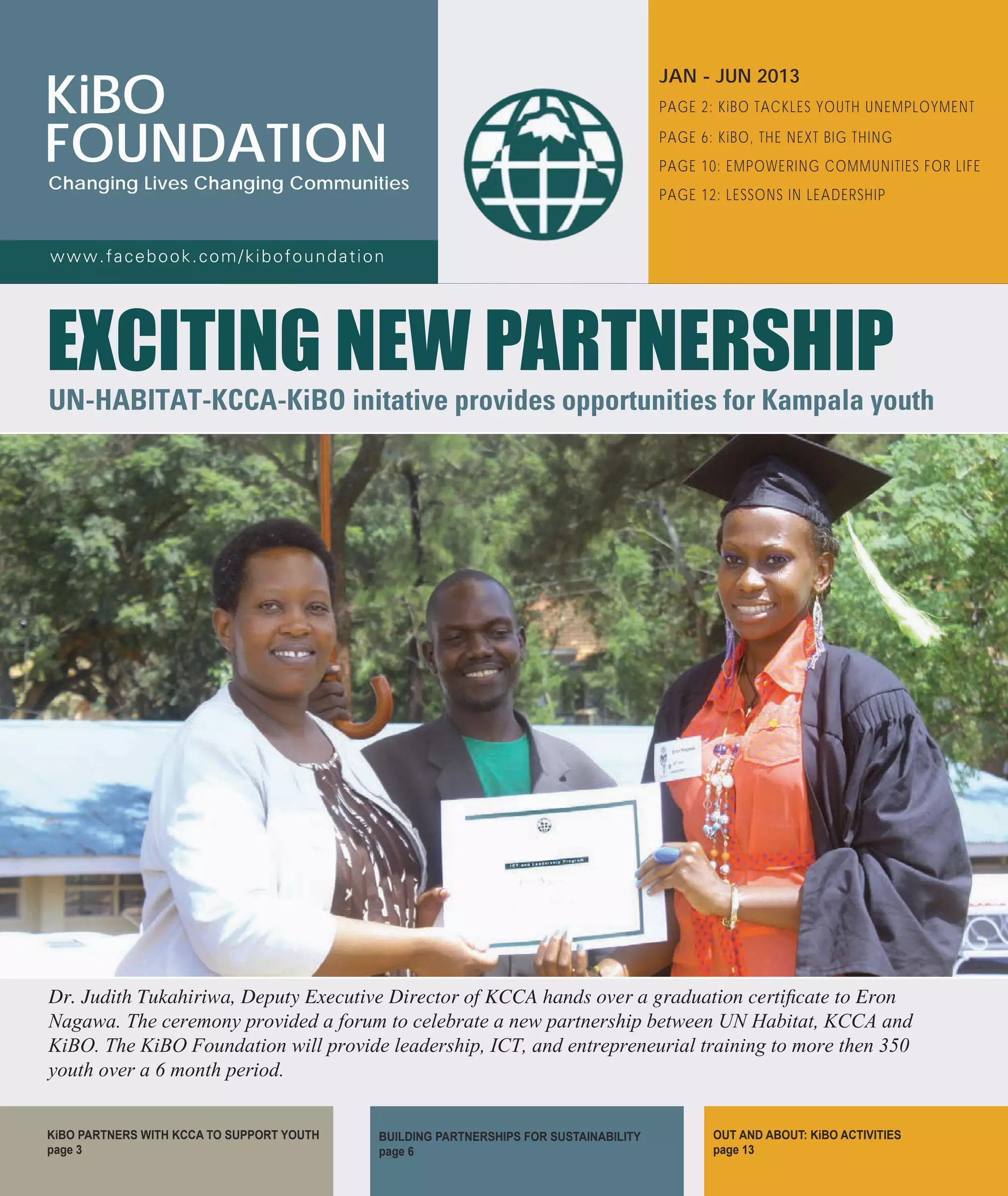 KiBO Foundation JAN - JUNE NEWS LETTER_v5 | PDF