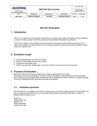 KIC 24/7 Final Report | PDF