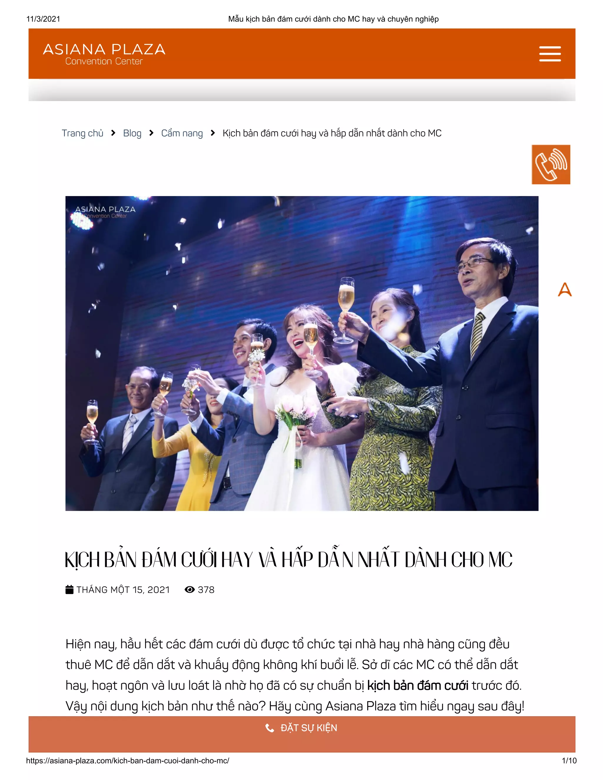 Kịch bản đám cưới | PDF