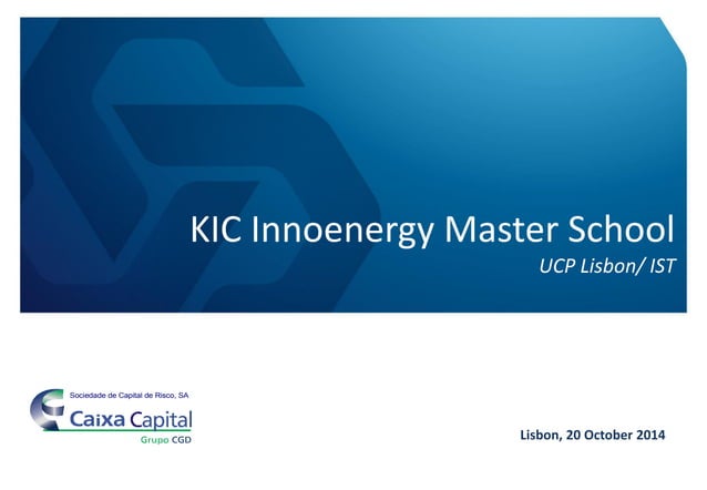 KIC Innoenergy Master School - Session on Venture Capital Funding | PDF ...
