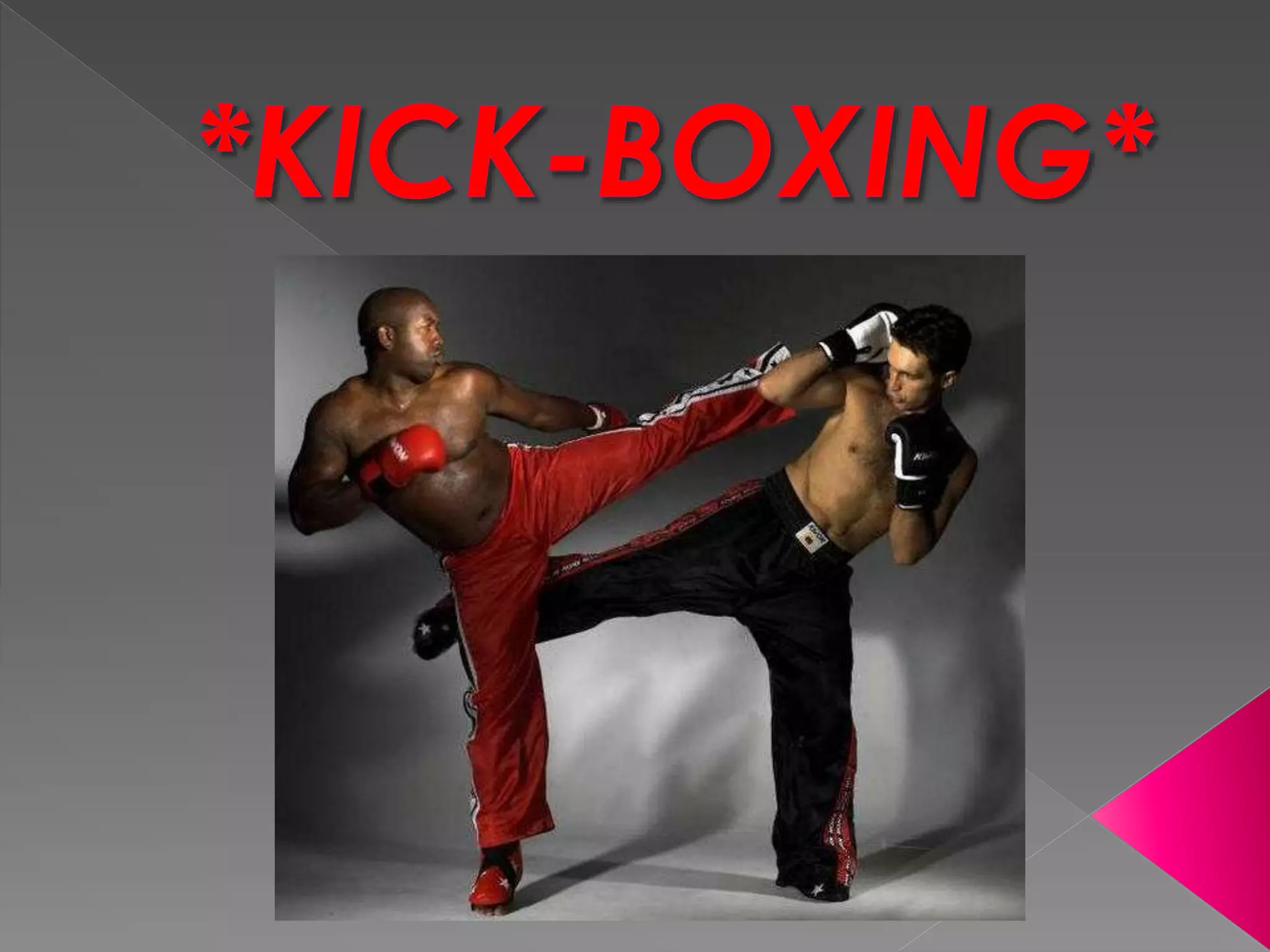 Kick-boxing | PPTX