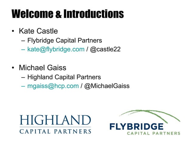 Welcome and Opening Remarks | PPT