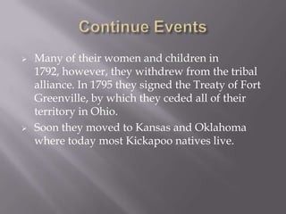 Kickapoo Presentation | PPTX