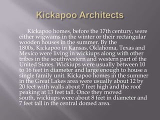 Kickapoo Presentation | PPTX