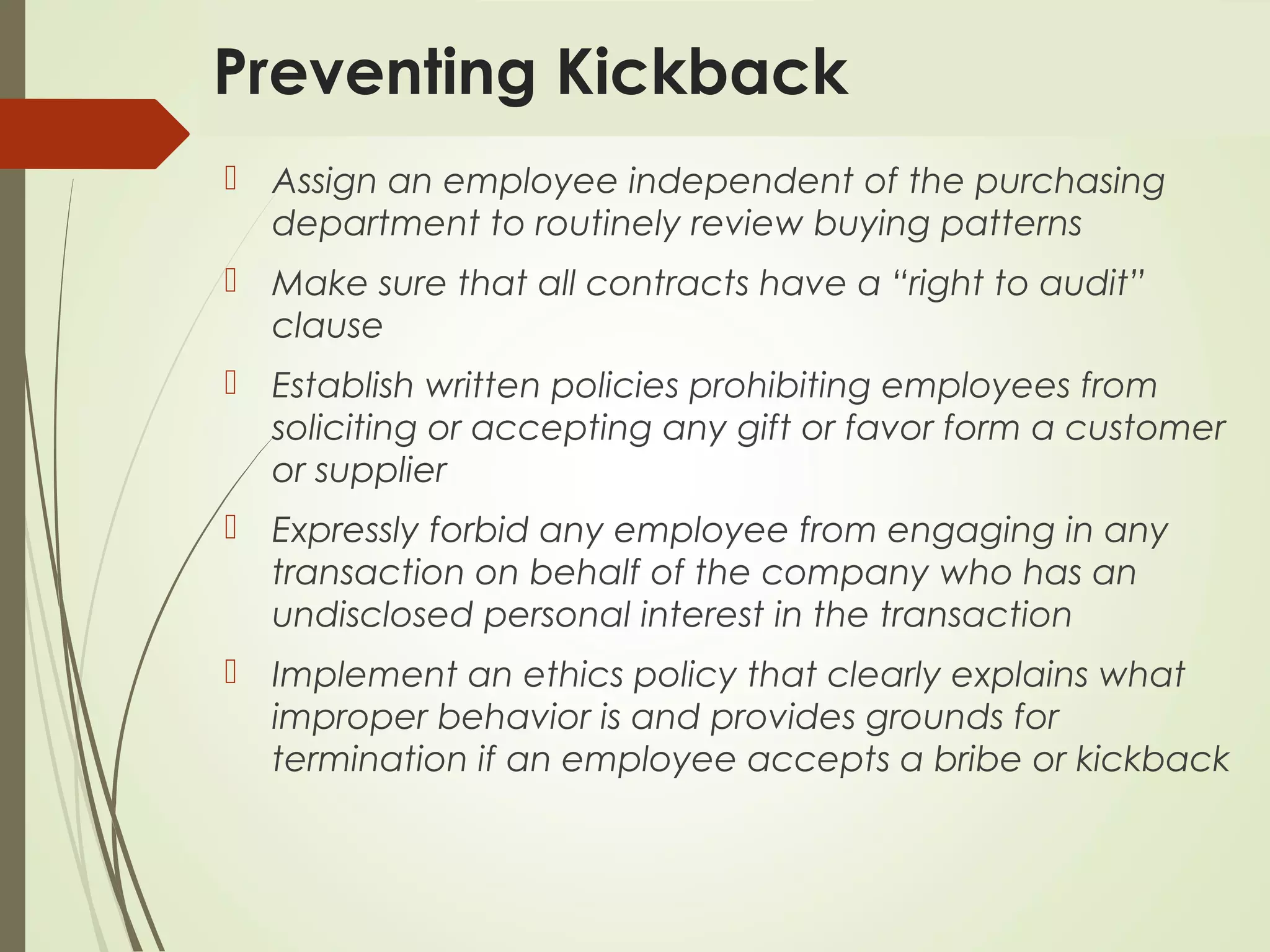 Kickback | PPT