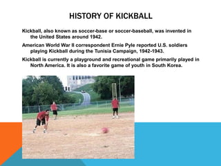 Kick ball | PPTX