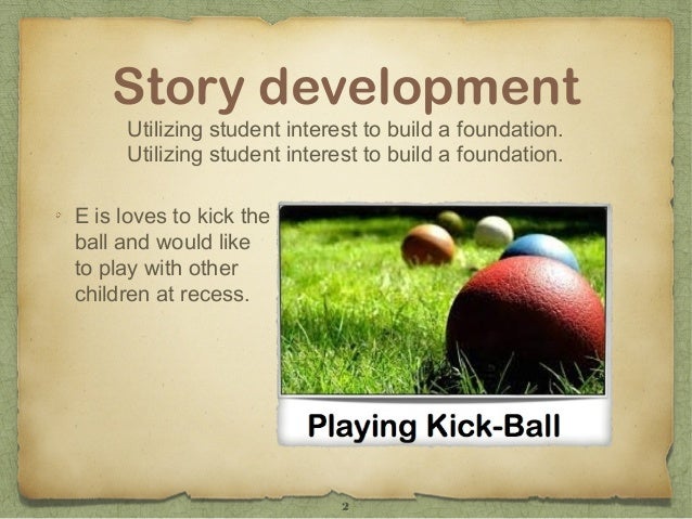 Social Story - Playing Kick-ball