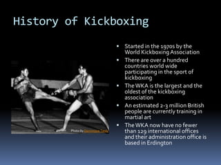 Kickboxing - Presentation | PPTX