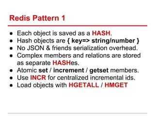Kicking ass with redis | PPT