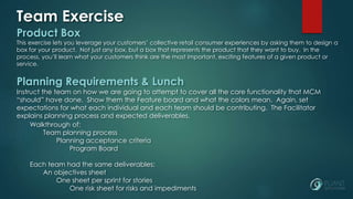 Kickingoff agile product team culture | PPTX